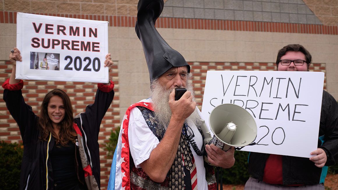 Vermin Supreme Says This Time, He’s Serious – Reason.com