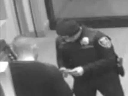 Cop Caught on Camera Withdrawing Money Using Drunk Man's ATM Card and ...