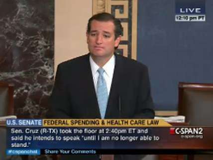 Yes, Sen. Ted Cruz Is Still Talking (As of 6:30 AM Eastern)