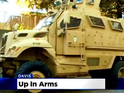 City Council Tells Cops To 'Tank the Tank' In Davis, California