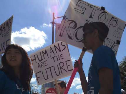 Anti-Robot Protesters Take to SXSW