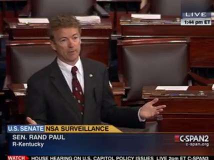 Rand Paul Starting a Filibuster Against PATRIOT Act: Watch Now!