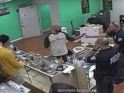 Cops Caught on Camera Eating Dispensary's Snack Bars Charged With Theft