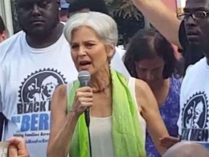 Jill Stein Addresses Disenchanted Sanders Supporters at Occupy DNC Rally