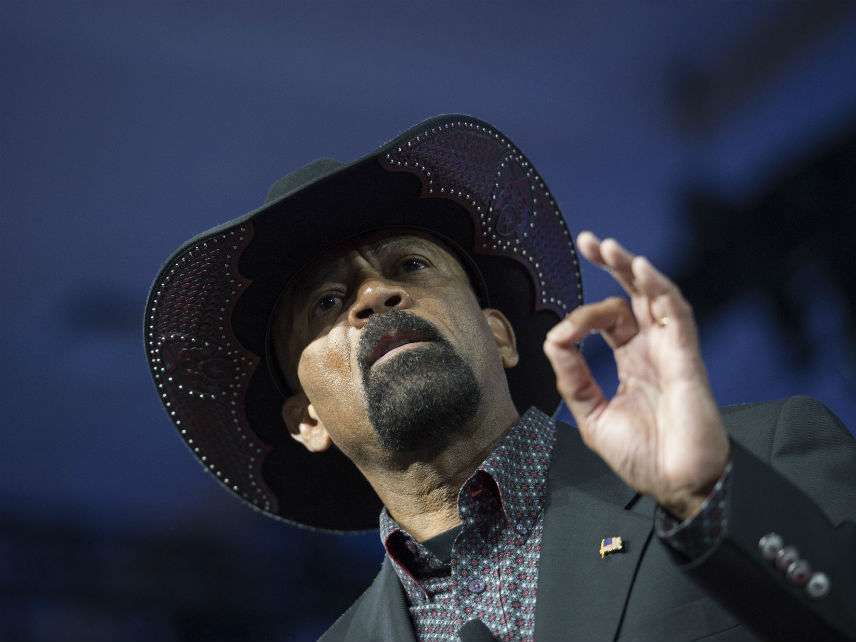 Milwaukee Sheriff David Clarke Resigns to Spend More Time With His Fake ... Milwaukee Sheriff David Clarke Resigns to Spend More Time With His Fake ...