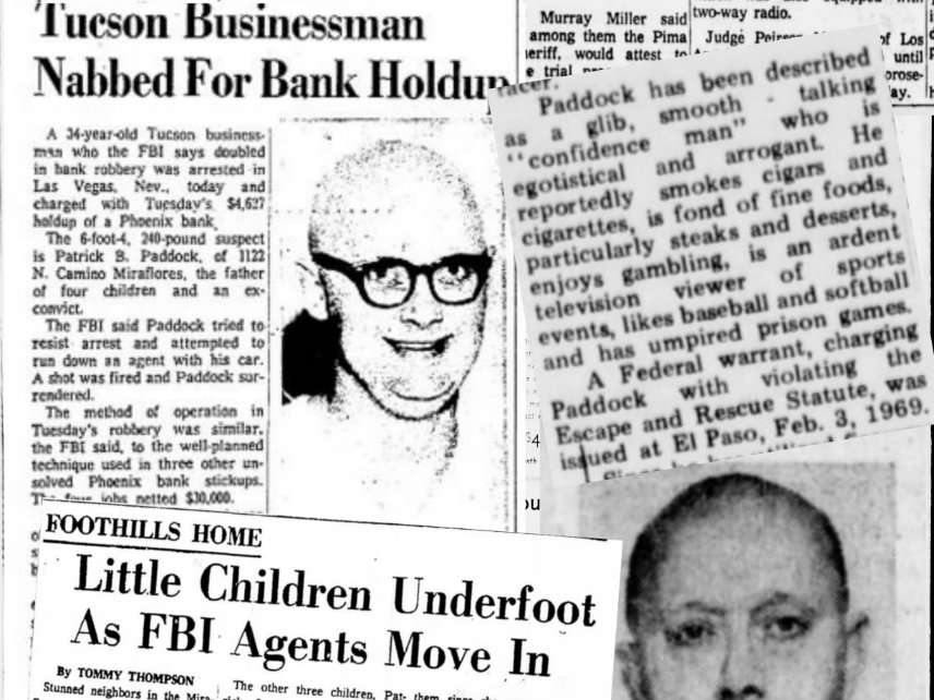 Vegas Shooter's Dad, Patrick Benjamin Paddock, Was a Convicted Bank ...