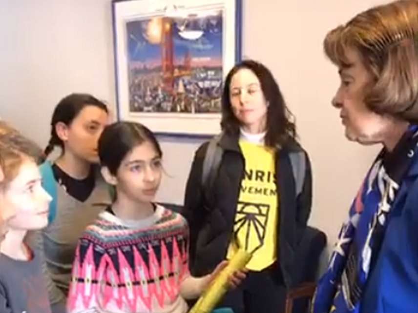 Watch Dianne Feinstein Lecture Increasingly Crabby Kids Demanding a ...