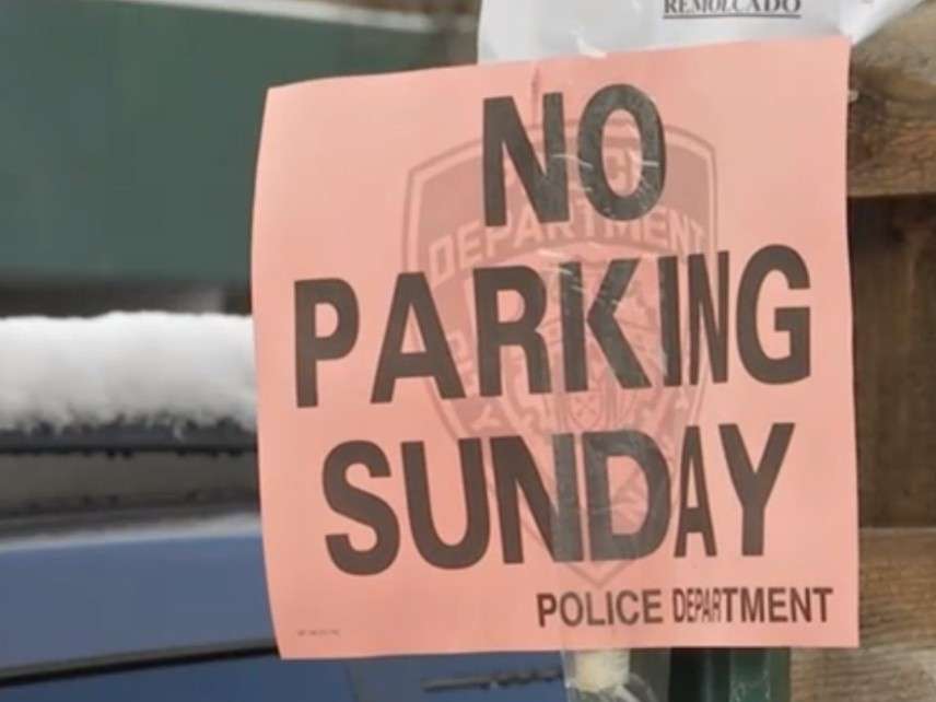 NYPD Banned Street Parking for Department Flag Football Championship ...
