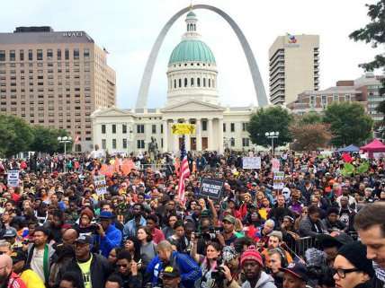 Ferguson October: Thousands Gather for Marches, Speeches, and Civil ...