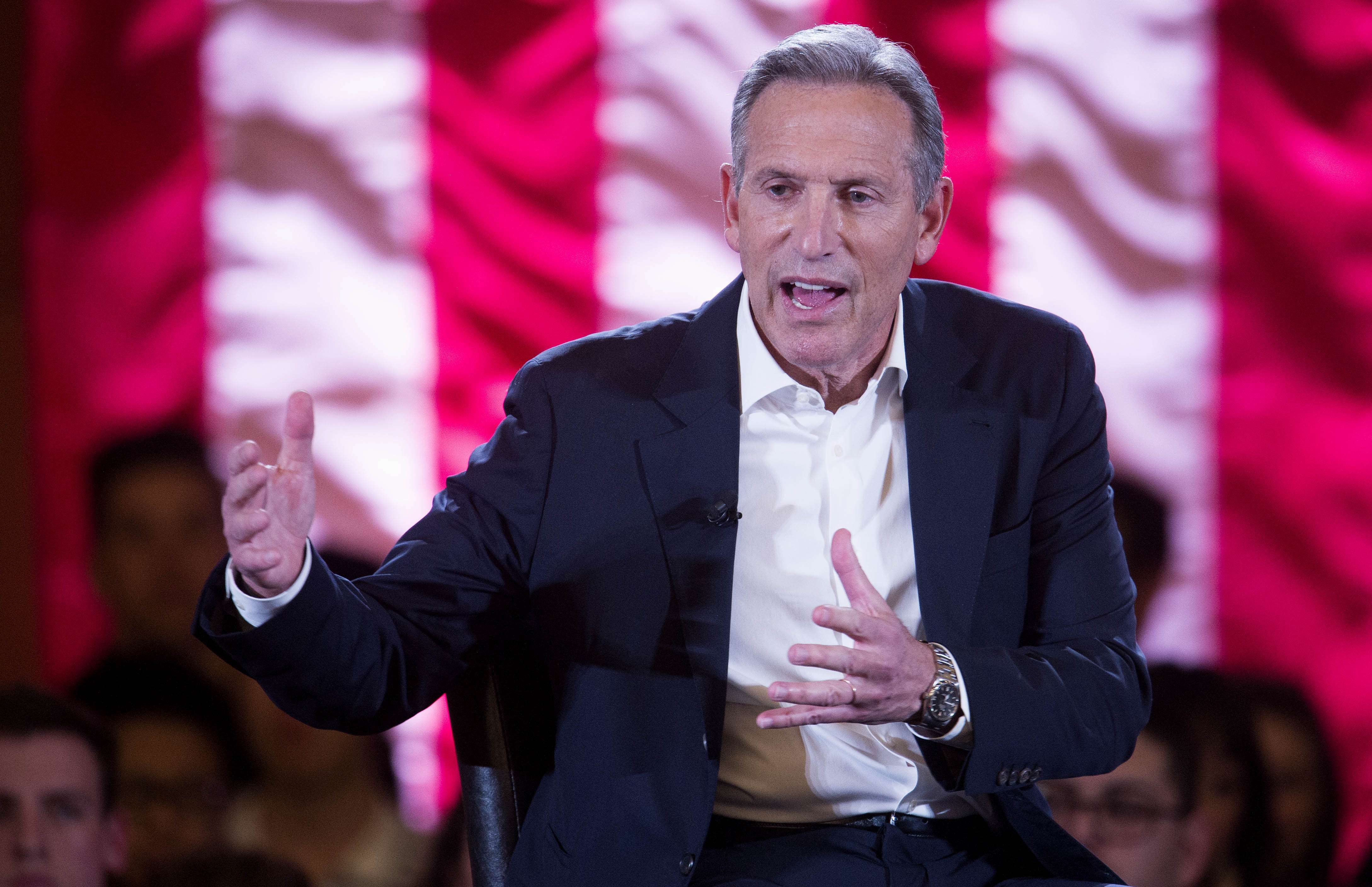 Howard Schultz Puts Campaign in Sleep Mode