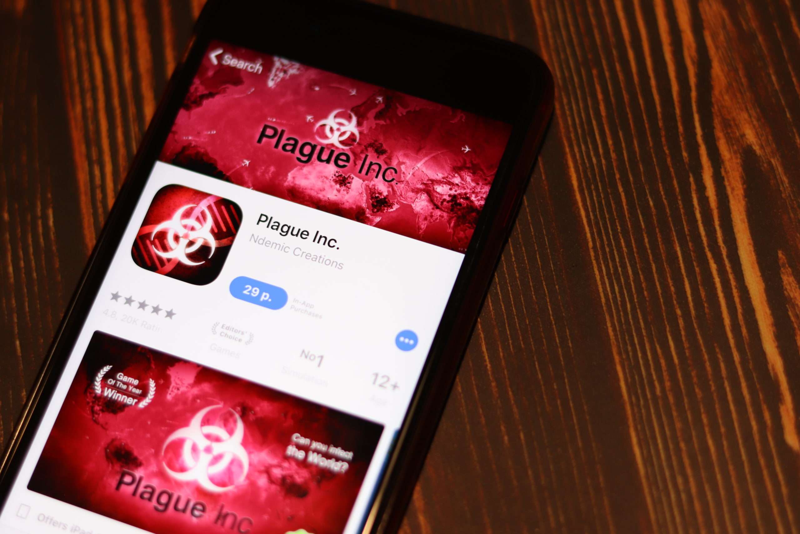 China Bans Pandemic Video Game From App Store and Steam