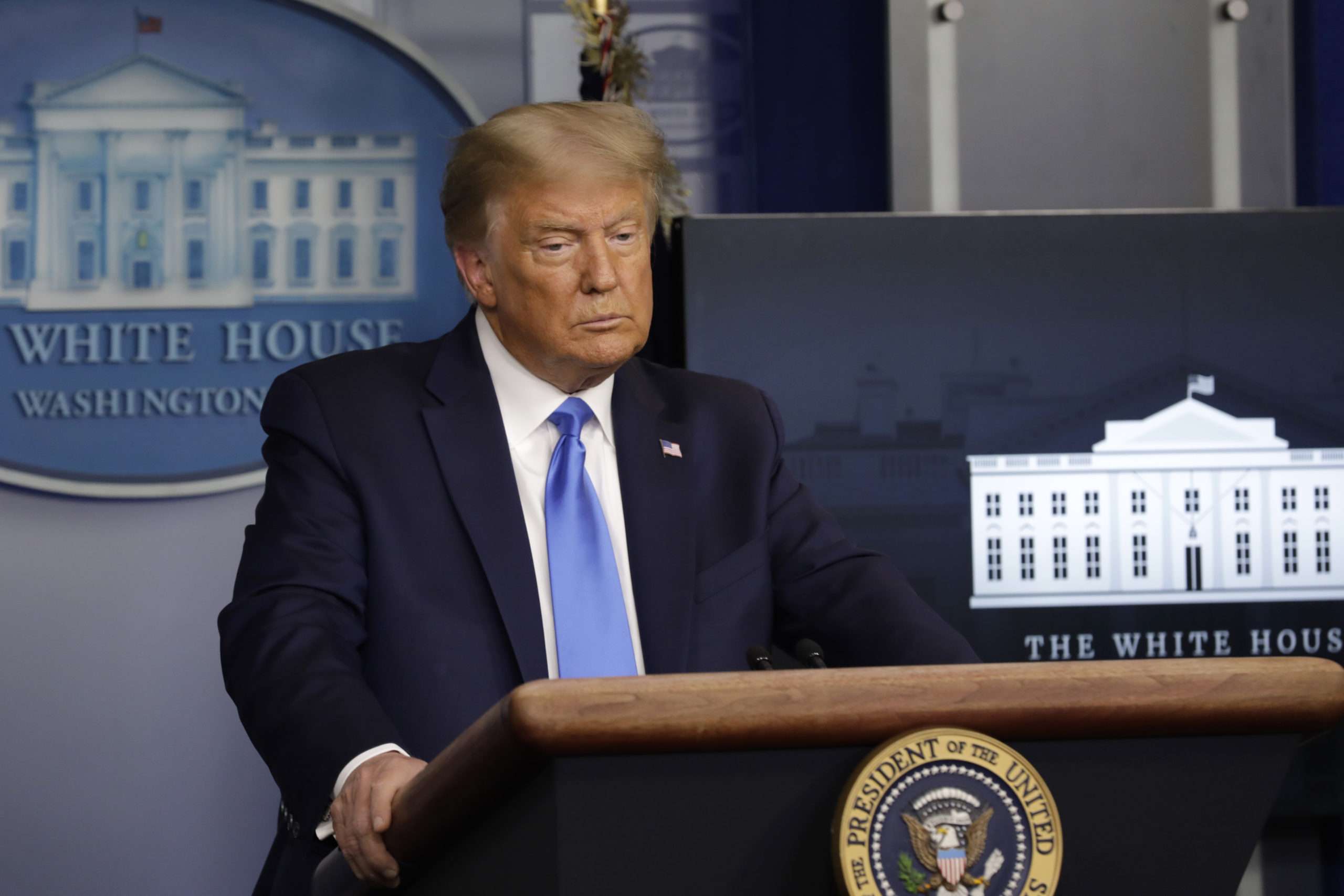 Asked About a Peaceful Transfer of Power, Trump Says 'We're Going to ...