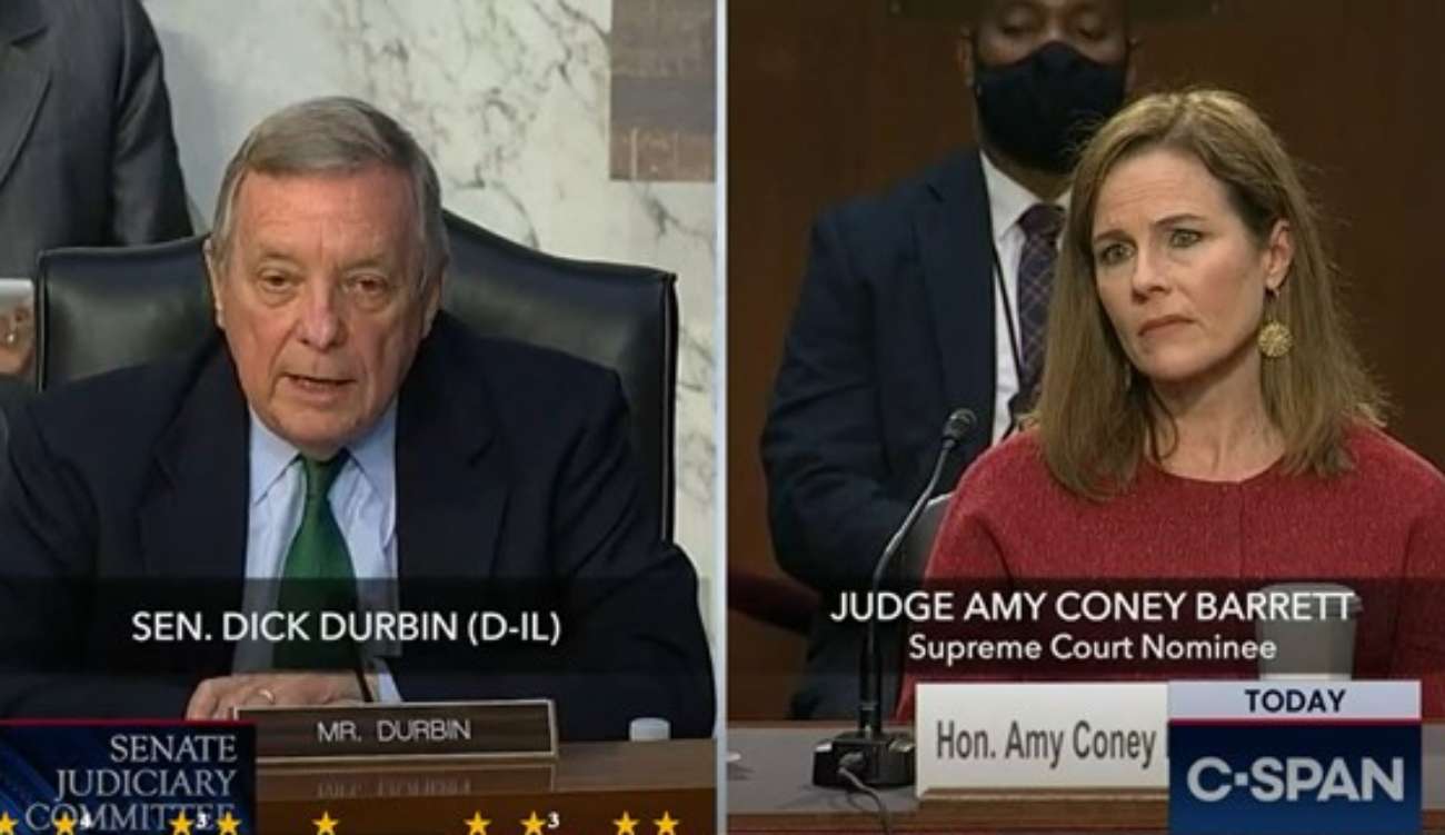 Judging From His Grilling of Amy Coney Barrett, Sen. Richard Durbin ...