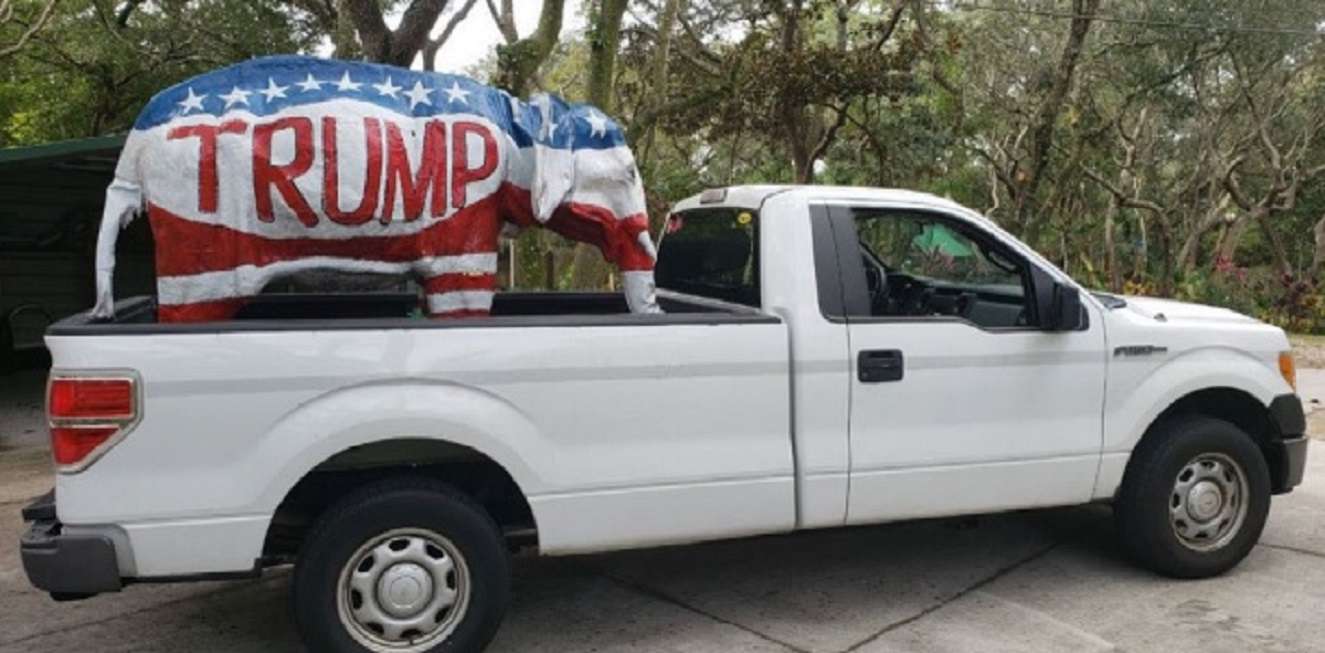 Trump Elephant as Free Speech