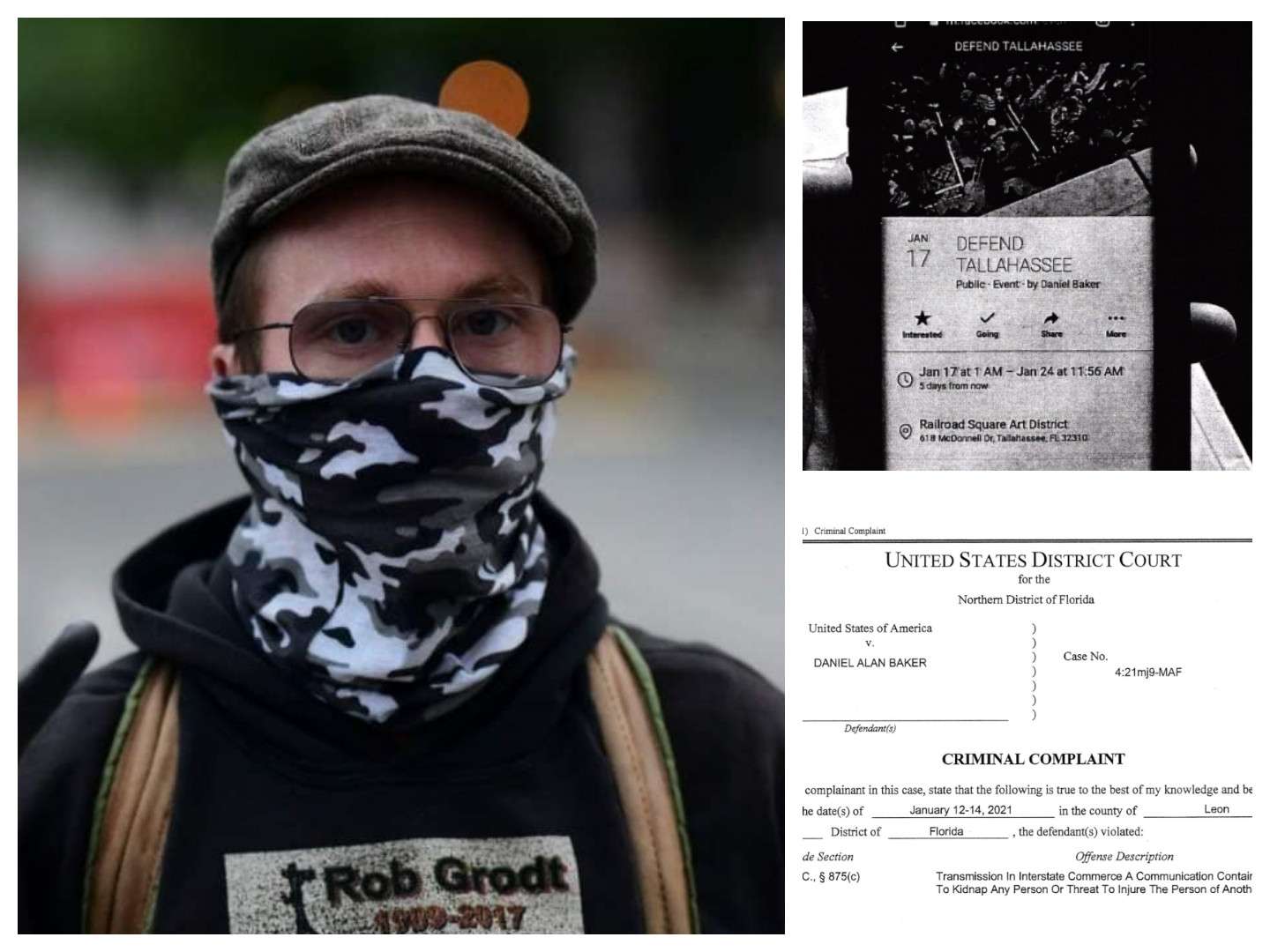 FBI Arrests Activist Daniel Baker Over Posts About Police Abuse and ...