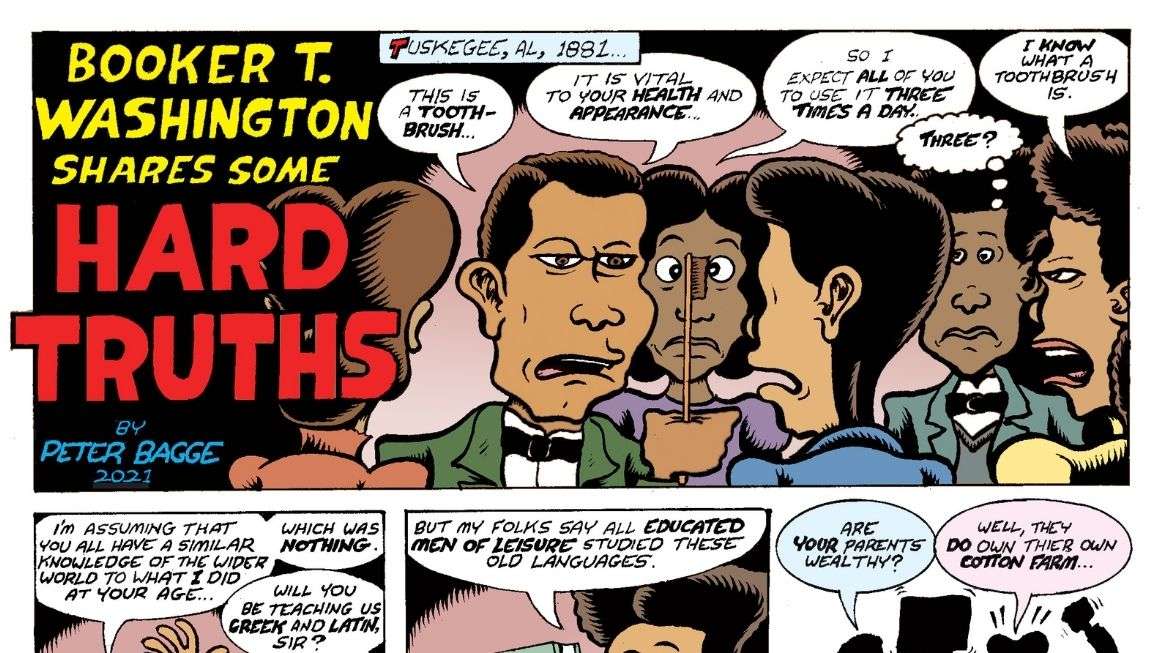 Booker T. Washington Shares Some Hard Truths