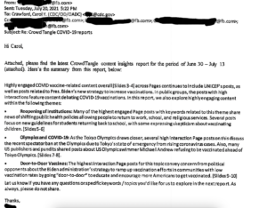 Inside the Facebook Files: Emails Reveal CDC's Role in Stifling COVID ...