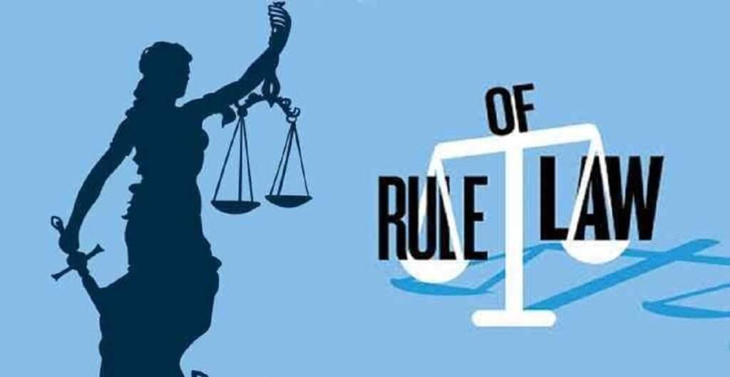 The Difference Between Justice and the Rule of Law