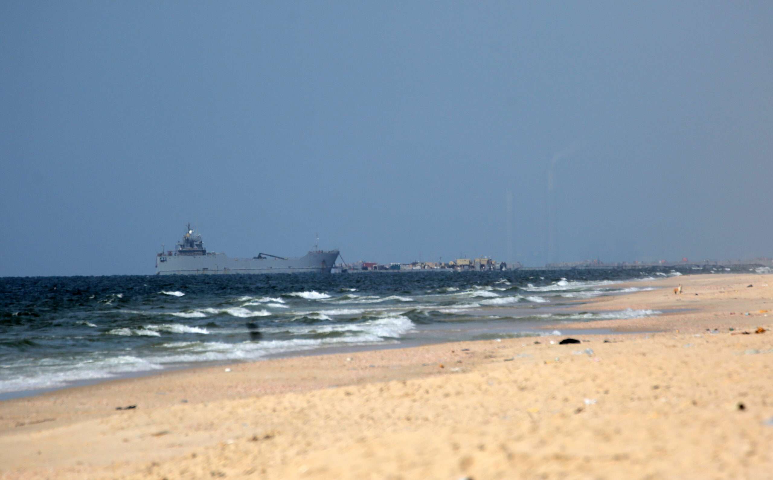 The Gaza Pier the U.S. Government Built Fails To Deliver Much Aid