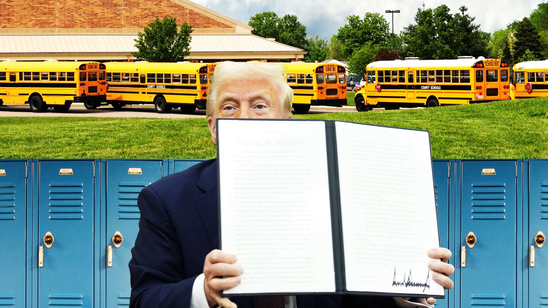 Trump expands school choice, narrows what schools can teach