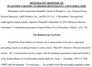 "Bottom Line Up Front"