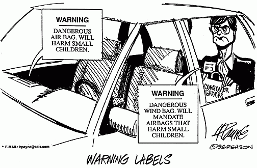Car Warning Labels - Reason.com