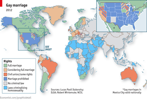 Mapping Gay Marriage